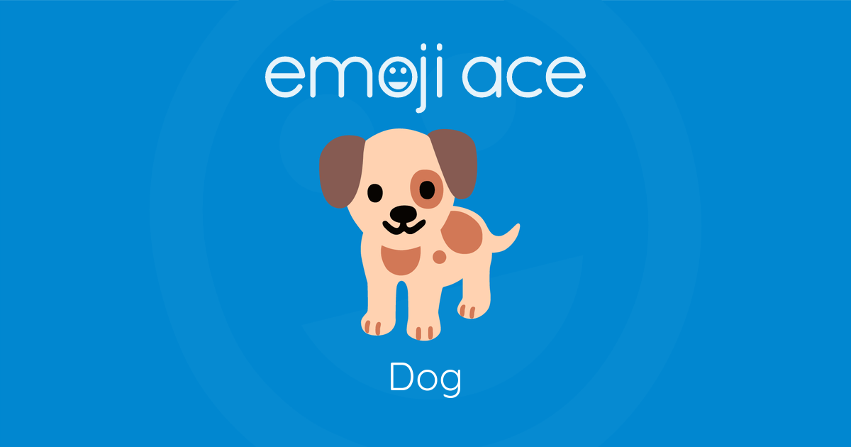 Emoji 🐕 Dog: Meaning and Details