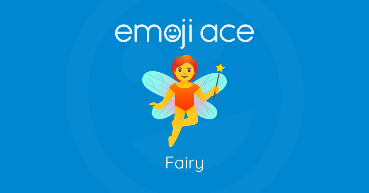 Emoji 🧚 Fairy: Meaning and Details