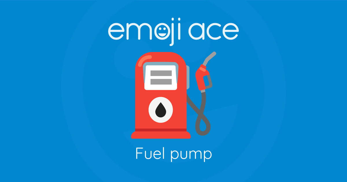 Emoji ⛽ Fuel pump: Meaning and Details
