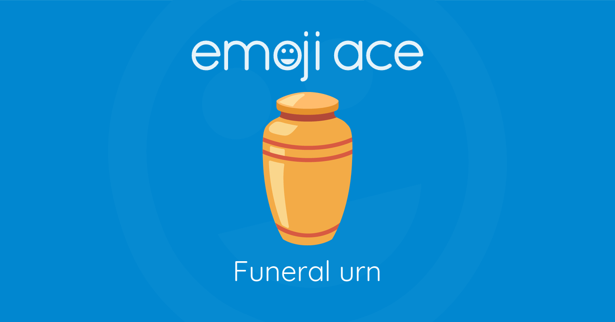 Emoji ⚱️ Funeral urn: Meaning and Details