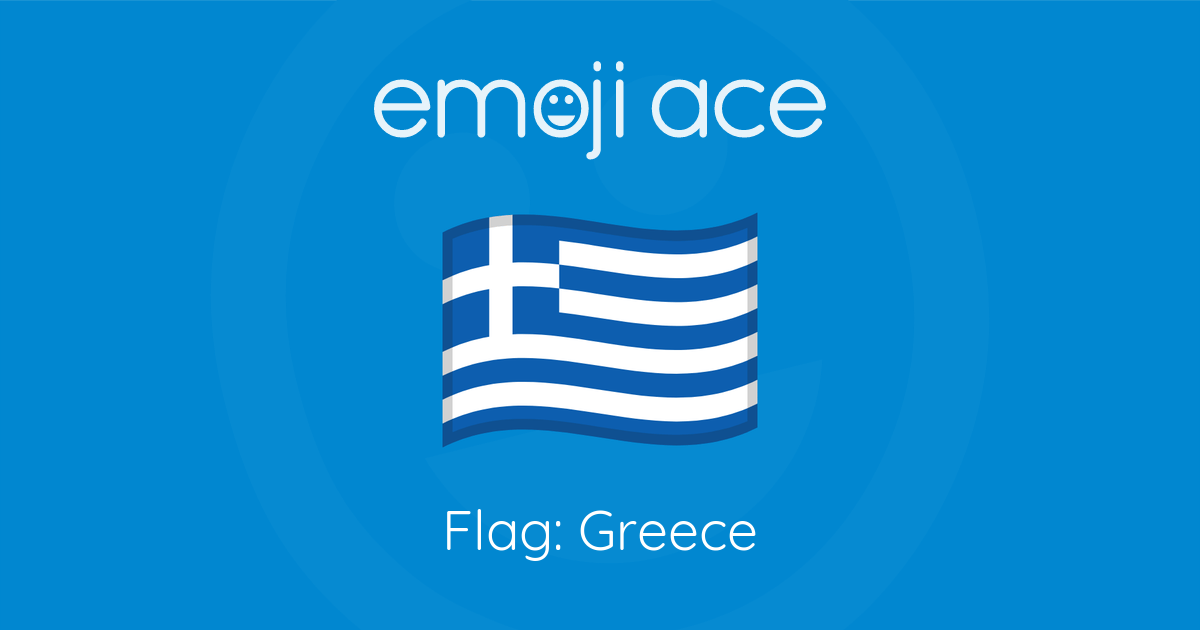 Flag 🇬🇷 Greece Emoji