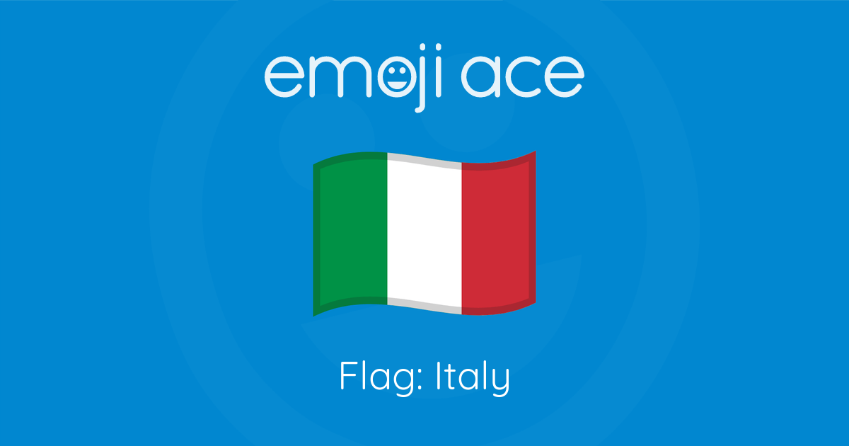 Flag 🇮🇹 Italy Emoji
