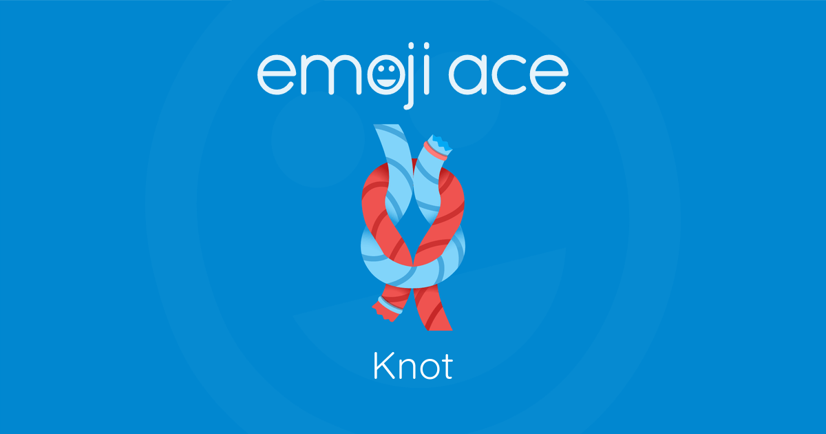 Emoji 🪢 Knot: Meaning and Details