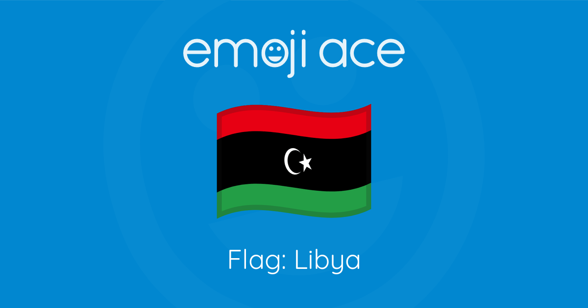 Flag 🇱🇾 Libya Emoji