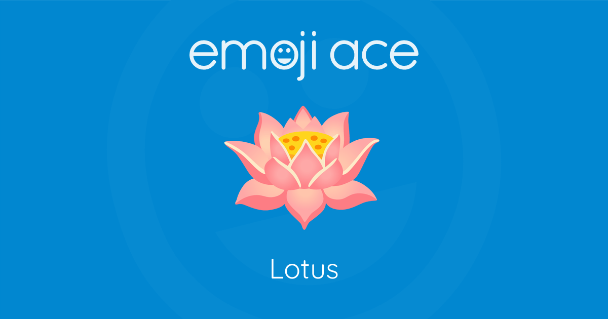 Emoji 🪷 Lotus: Meaning and Details