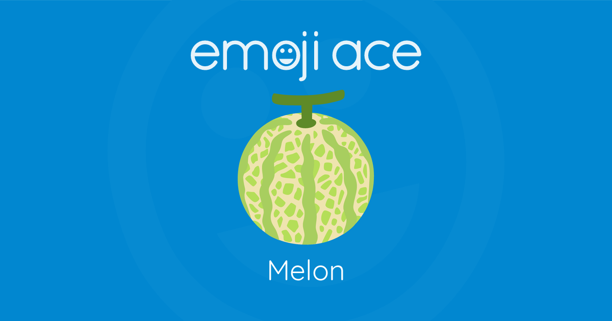 Emoji 🍈 Melon: Meaning and Details