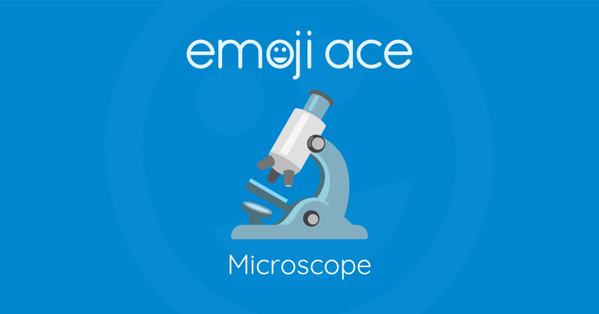 Emoji 🔬 Microscope: Meaning and Details