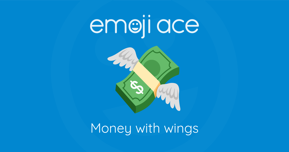 Emoji 💸 Money with wings: Meaning and Details