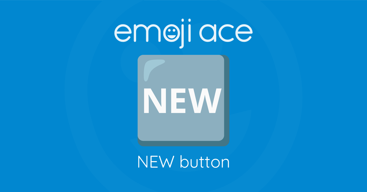 Emoji 🆕 NEW button: Meaning and Details