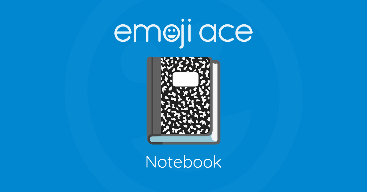 Emoji 📓 Notebook: Meaning and Details