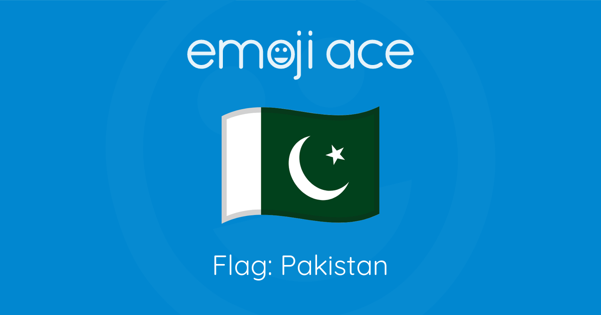 Flag 🇵🇰 Pakistan Emoji