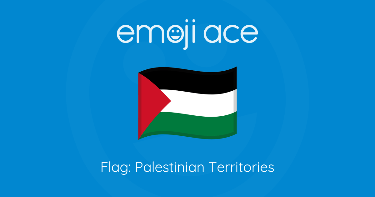 Flag 🇵🇸 Palestinian Territories Emoji