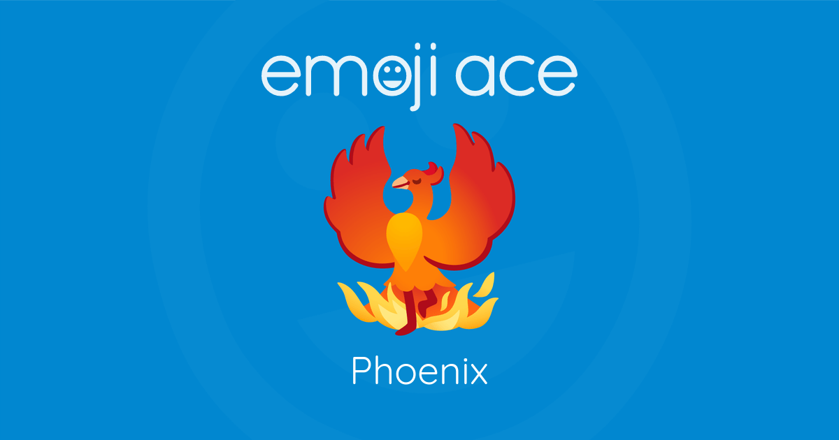 Emoji 🐦‍🔥 Phoenix: Meaning and Details