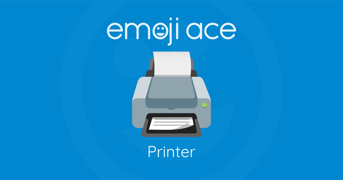 Emoji 🖨️ Printer: Meaning and Details