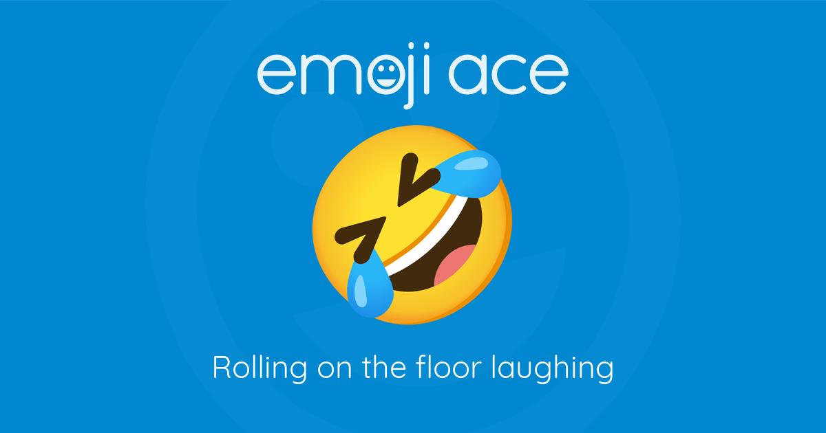 Smiley 🤣 Rolling on the floor laughing: Meaning and Details