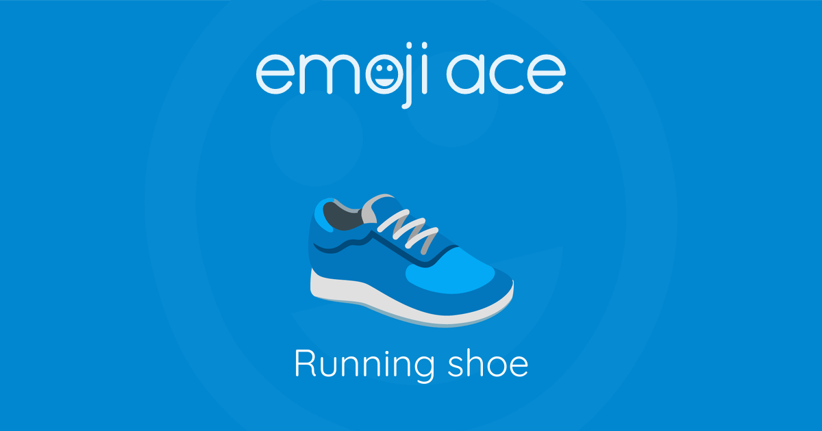 Emoji 👟 Running shoe: Meaning and Details