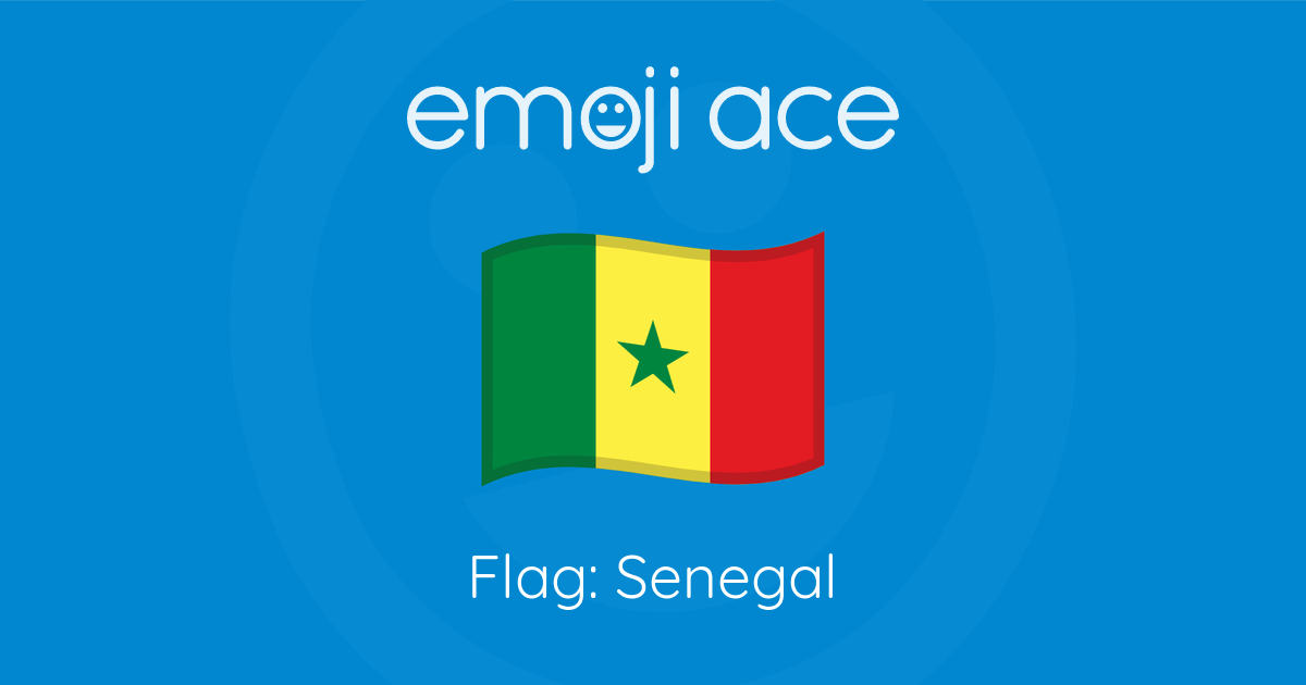 Flag 🇸🇳 Senegal Emoji