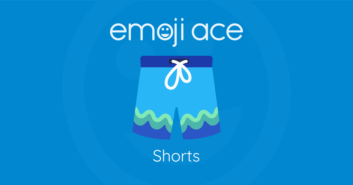 Emoji 🩳 Shorts: Meaning and Details