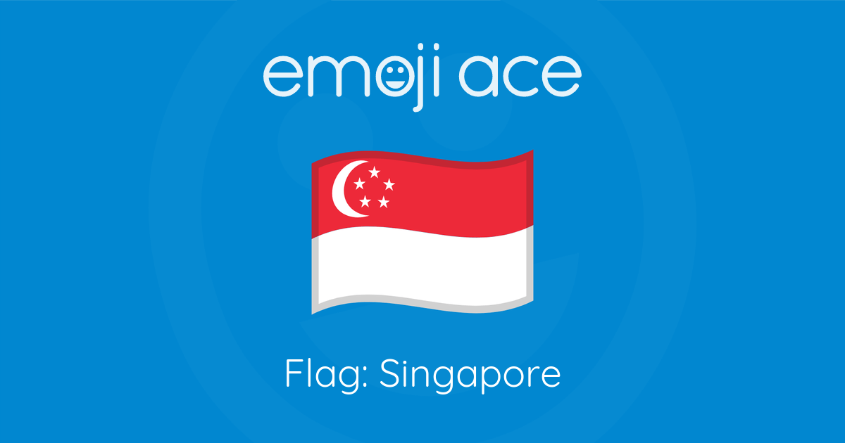 Flag 🇸🇬 Singapore Emoji