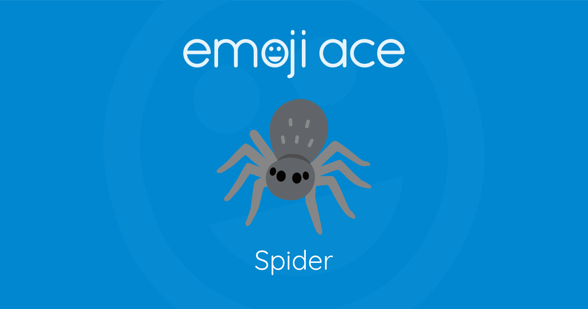 Emoji 🕷️ Spider: Meaning and Details