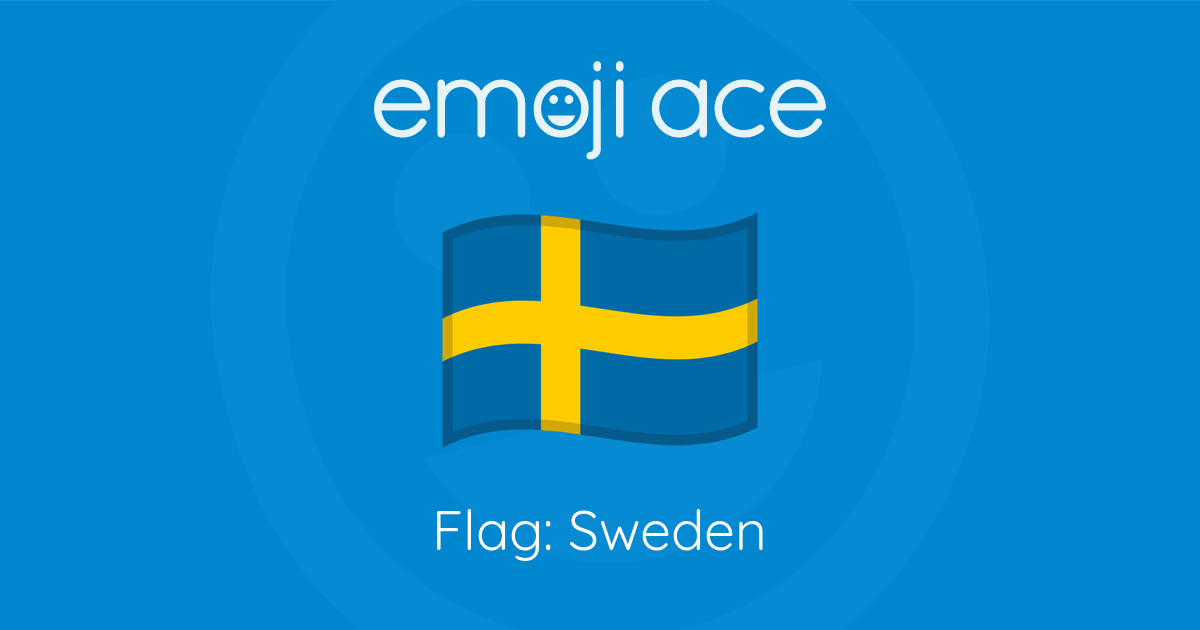 Flag 🇸🇪 Sweden Emoji