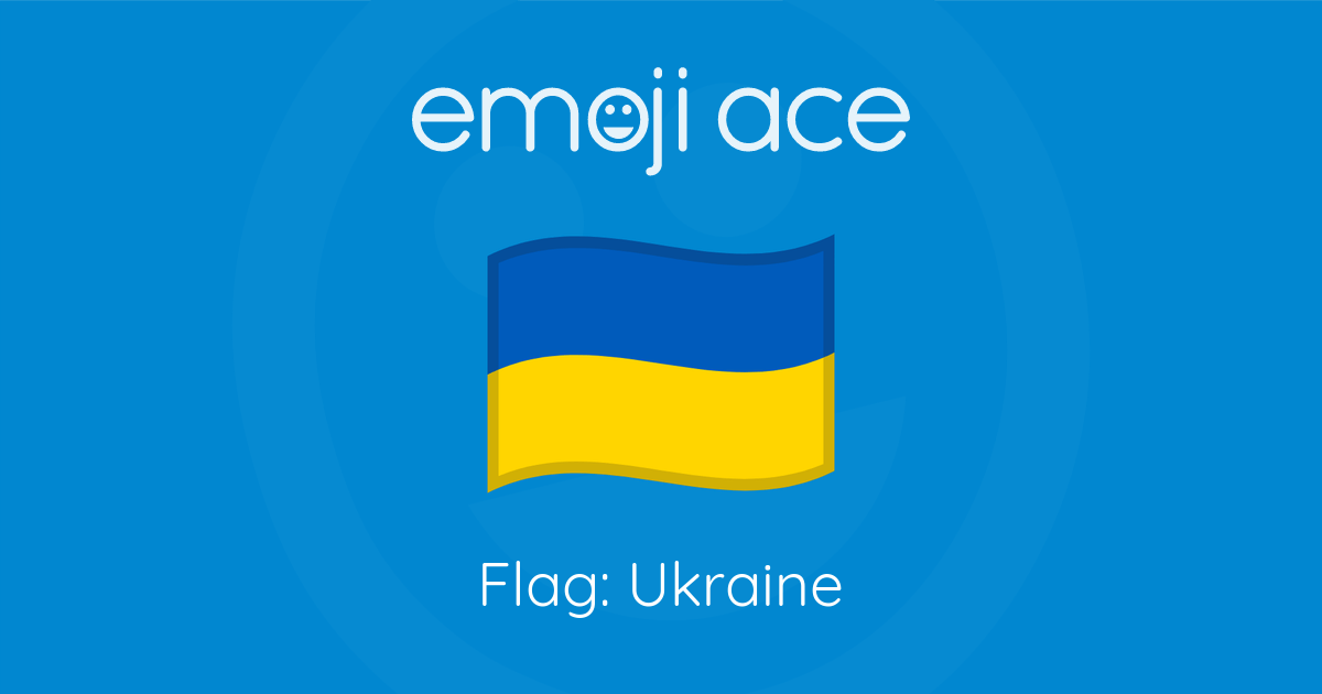 Flag 🇺🇦 Ukraine Emoji