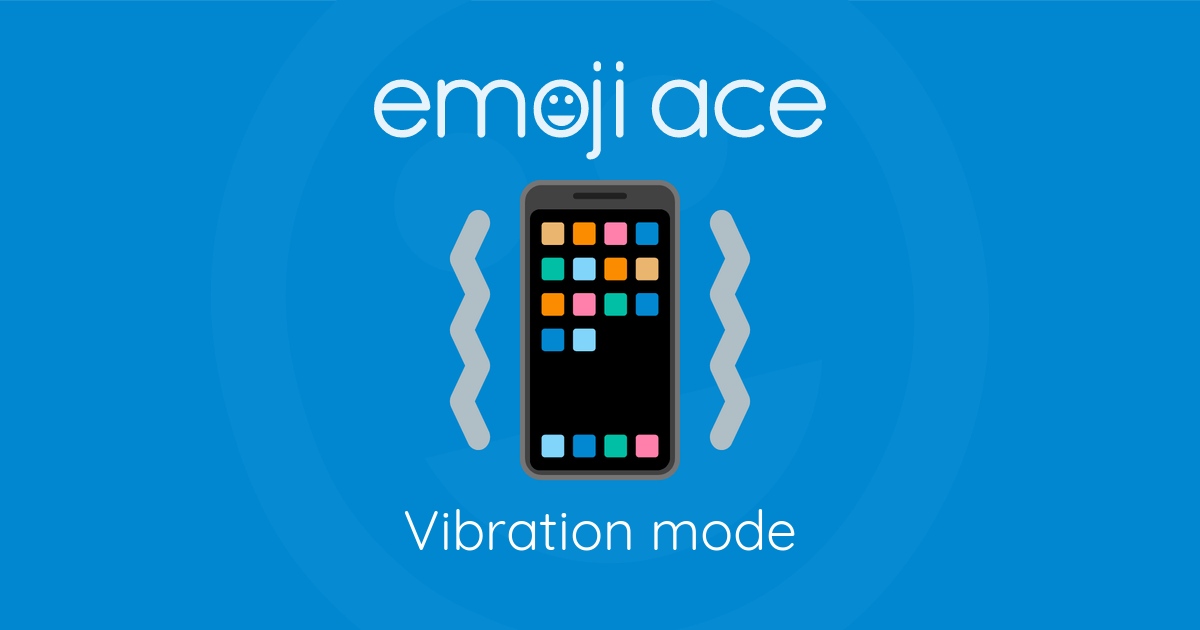Emoji 📳 Vibration mode: Meaning and Details