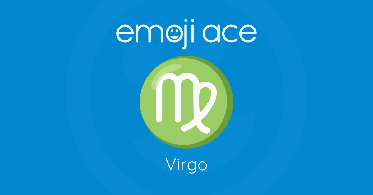 Virgo zodiac sign emoji 60 photos - Astrologytoyou.com