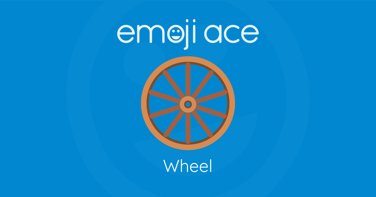 Emoji 🛞 Wheel: Meaning and Details