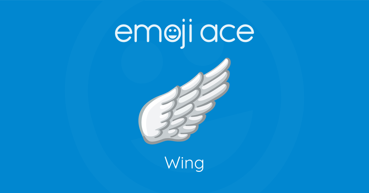 Emoji 🪽 Wing: Meaning and Details