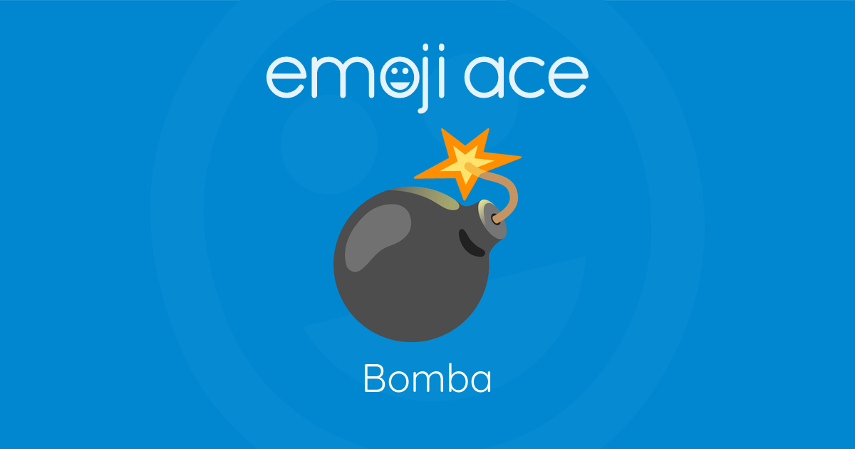 Emoji 💣 Bomba: Značenje i detalji