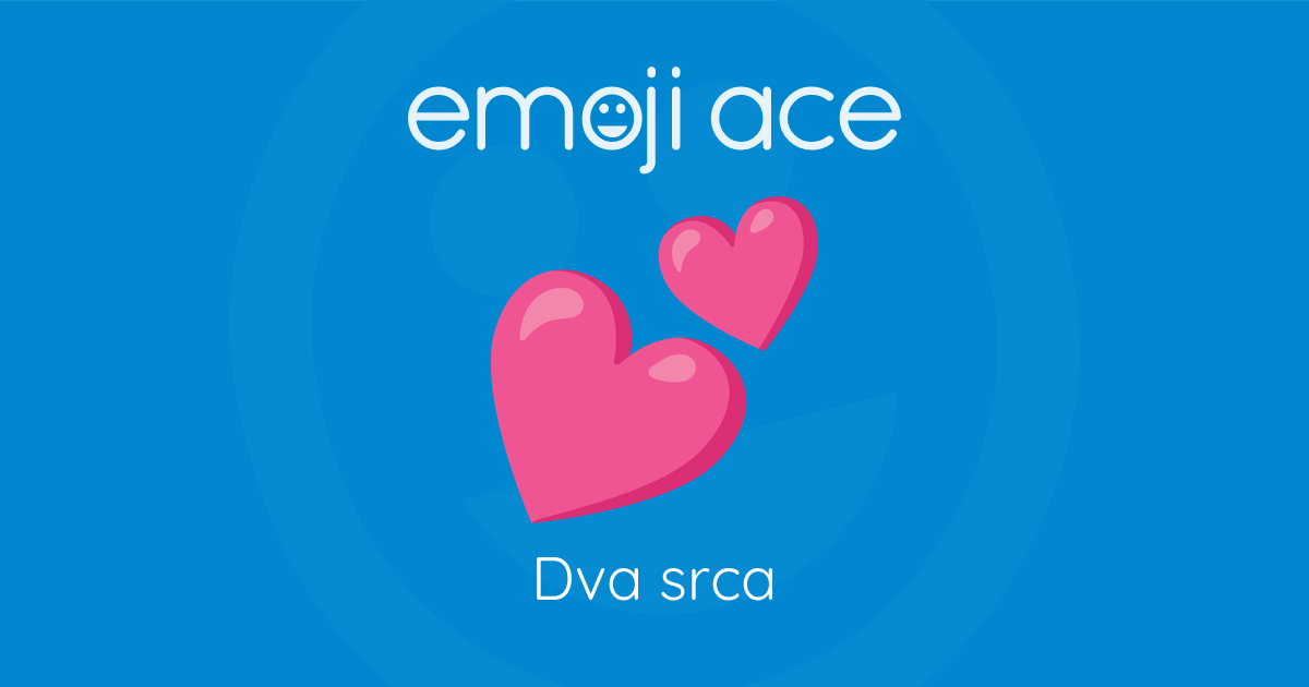 Emoji 💕 Dva srca: Značenje i detalji