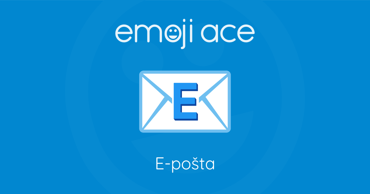 Emoji 📧 E-pošta: Značenje i detalji