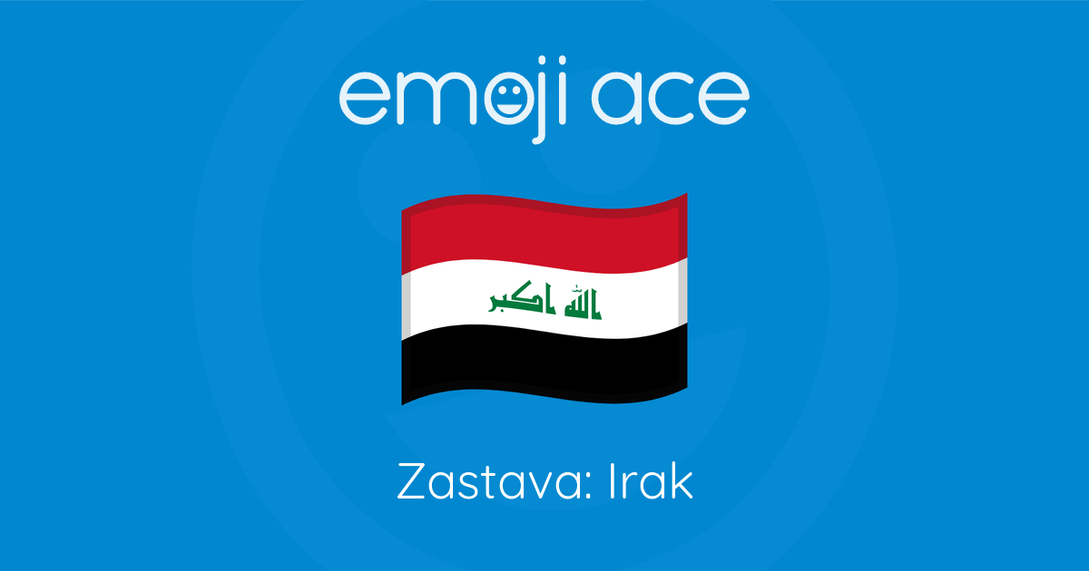 Zastava 🇮🇶 Irak Emoji
