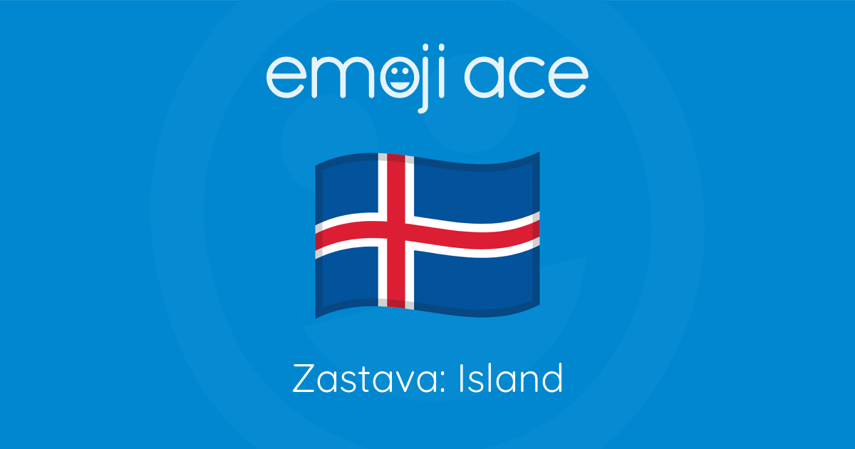 Zastava 🇮🇸 Island Emoji