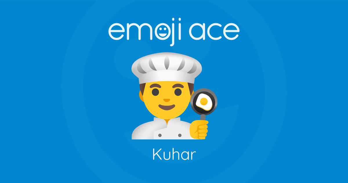 Emoji 👨‍🍳 Kuhar: Značenje i detalji