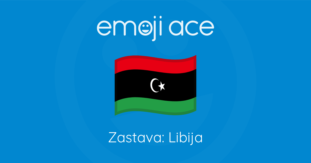Zastava 🇱🇾 Libija Emoji