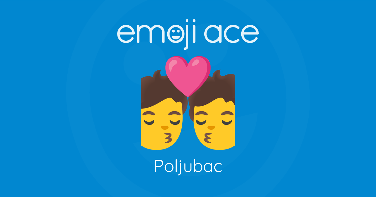 Emoji 💏 Poljubac: Značenje i detalji