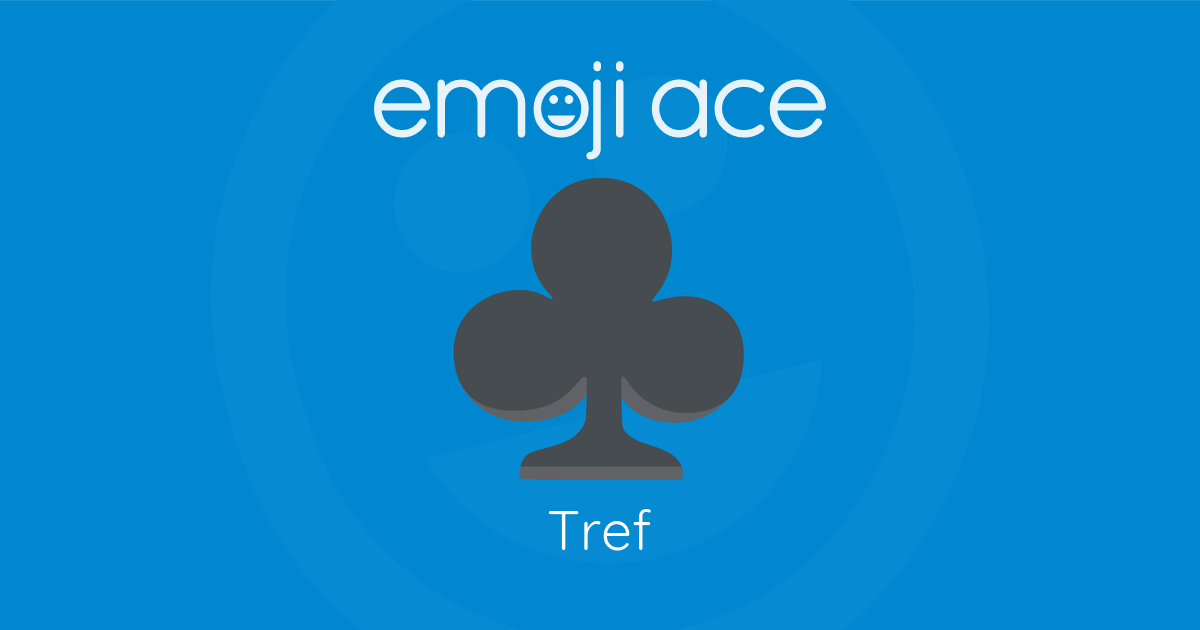 Emoji ♣️ Tref: Značenje i detalji